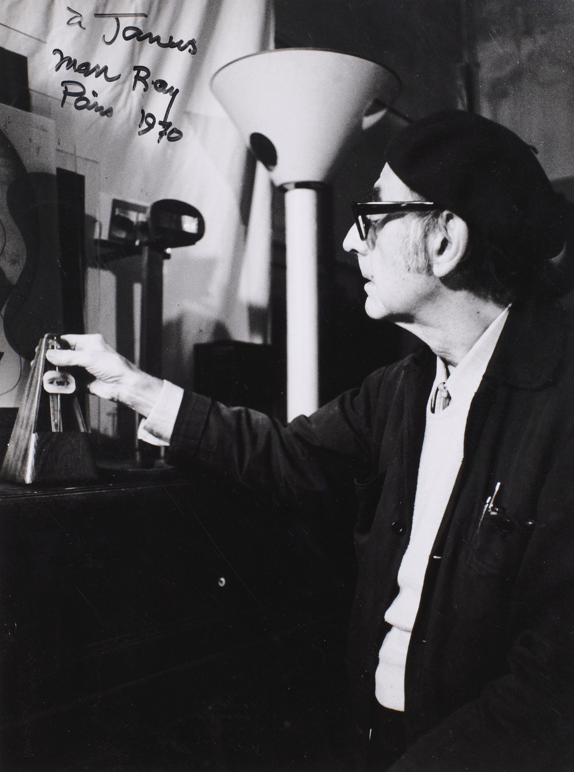 Man Ray work of art at auction: Self Portrait, Paris ‑ Martini Studio d ...
